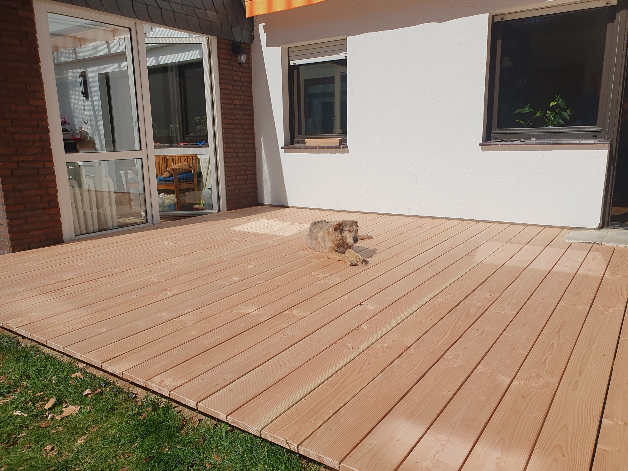 Geflle Terrasse Holz